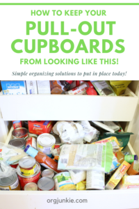 Come Organize With Me: Organizing Kitchen Cabinets