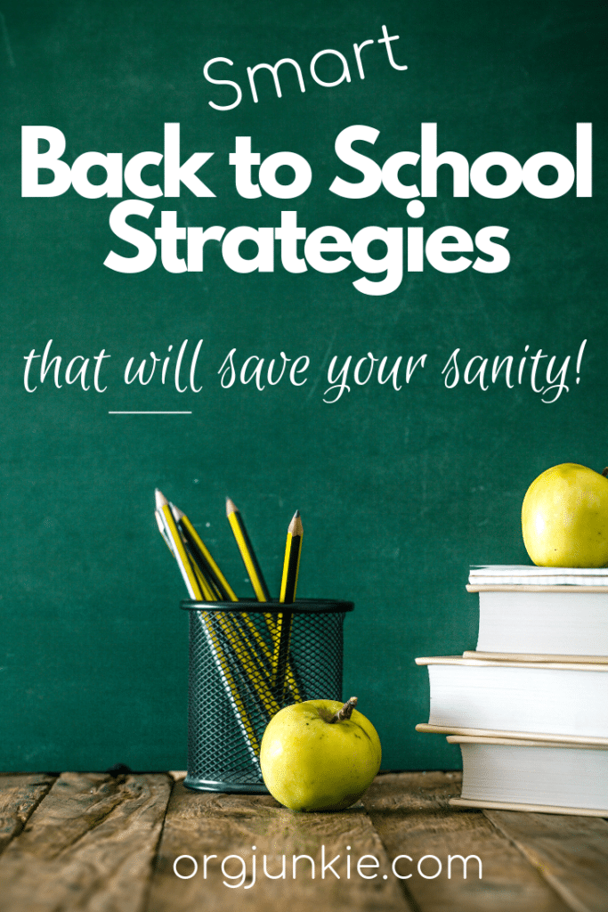 Smart Back to School Strategies That Will Save Your Sanity!