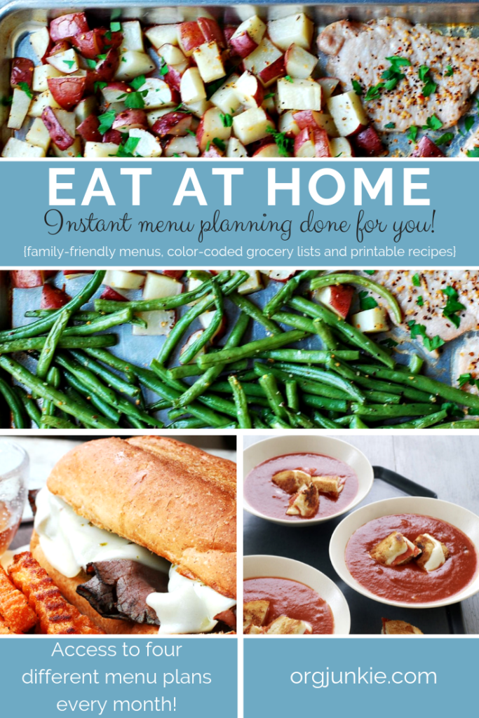 Take the Stress Out of Dinner: Eat at Home Meal Plans Done For You!